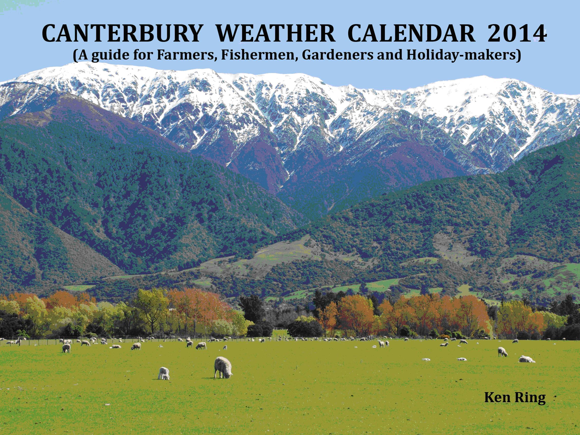 NZ Regional Weather Calendars 2014 - Predict Weather - the home of long ...